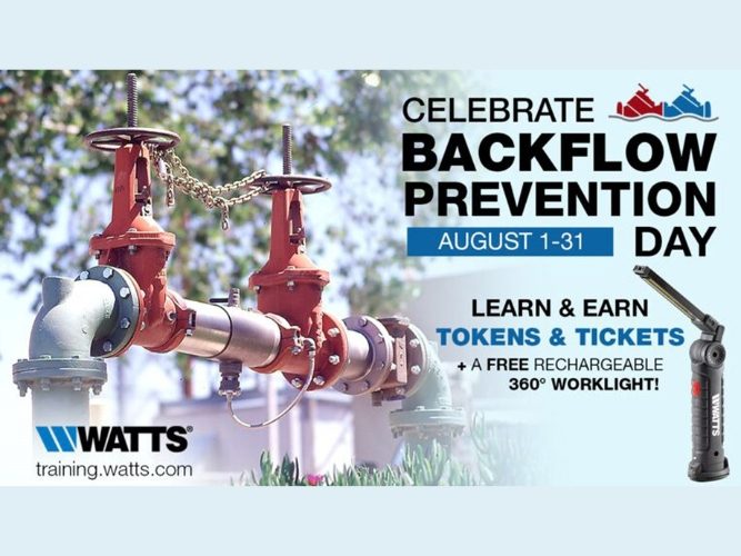 Watts Announces eLearning Challenge as Part of National Backflow Prevention Day Celebration ...